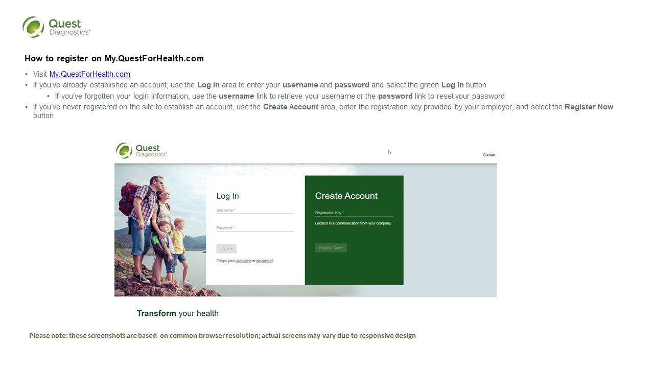 Quest Diagnostics - Custom Marketing Material Request